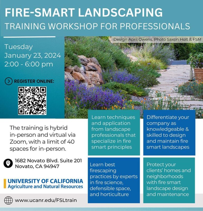 Fire-Smart Landscaping Training Workshop for Professionals - Oakland ...